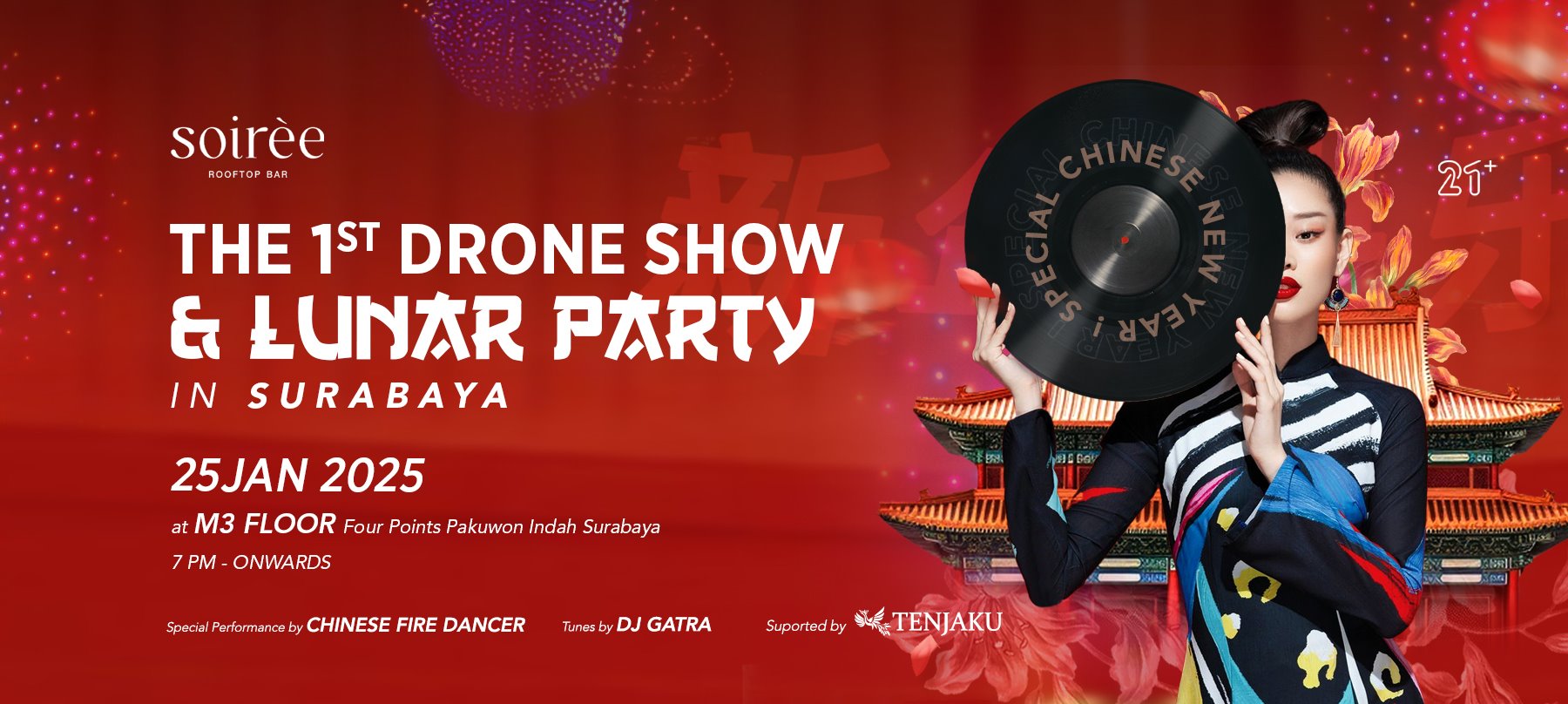 Best Rooftop Bar in Surabaya | Soirèe Rooftop Bar